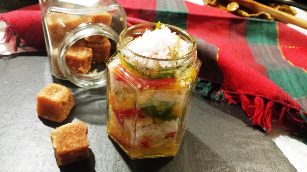 Chilli, Lime & Lemon Pickle – “Piment, Limon Confit” – Brinda Bungaroo