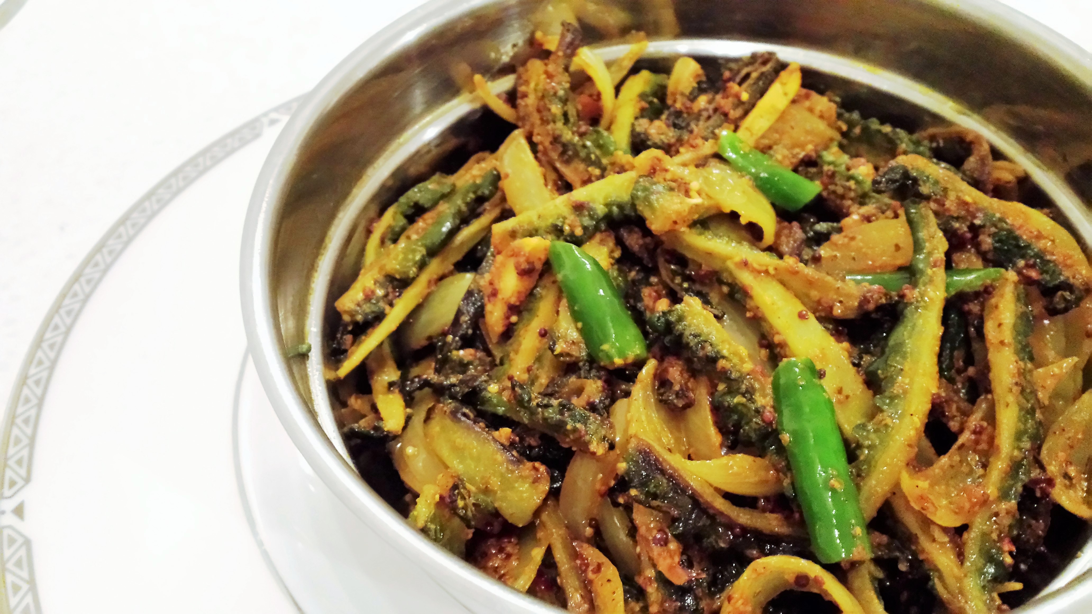 Mauritian (Bitter Gourd) Karela Vindaye – “Vindaye Margose” – Brinda ...